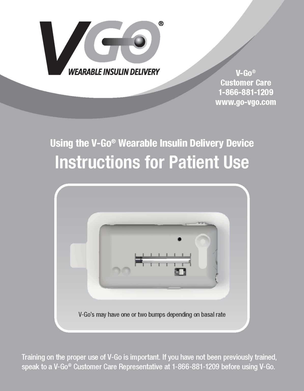 Educational Resources | V-Go All-in-One Insulin Delivery