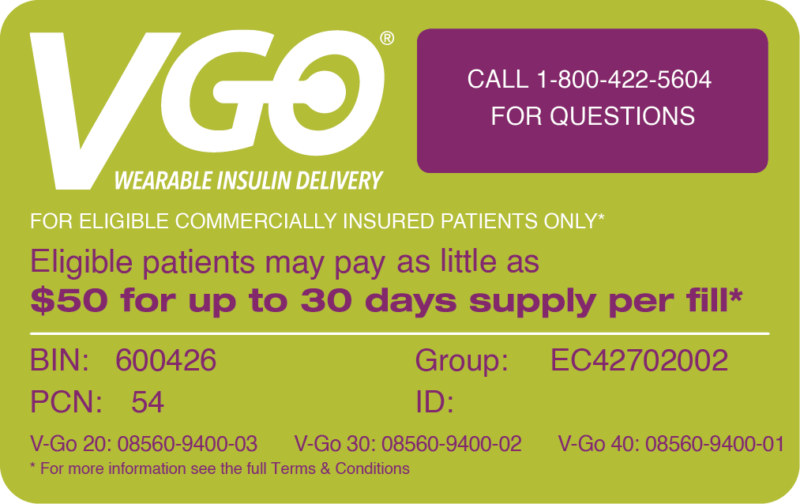 Paying for V-Go | V-Go All-in-One Insulin Delivery Patch