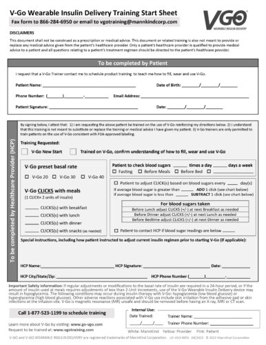 Resources & Support | V-Go All-in-One Insulin Delivery